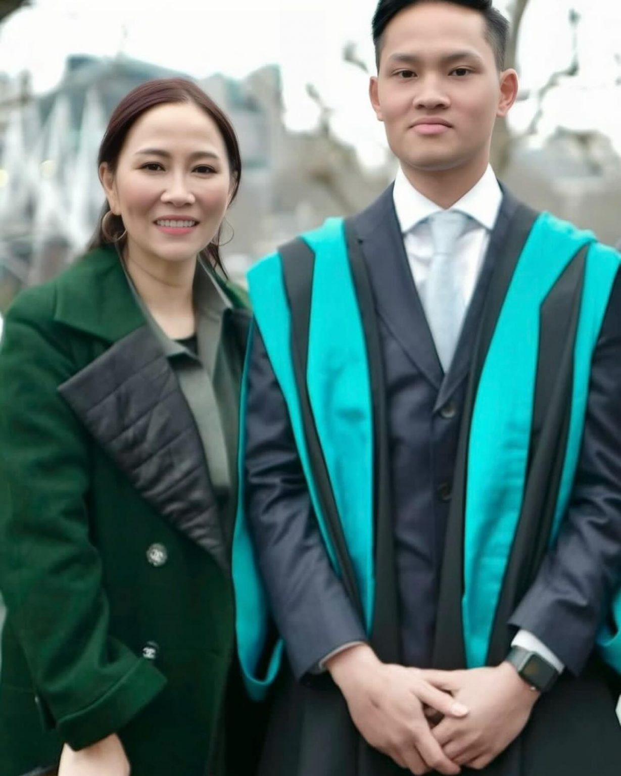 កូនប្រុសម្ចាស់ក្រុមហ៊ុន ហនុមាន ទទួលសញ្ញាបត្រថ្នាក់អនុបណ្ឌិត ...