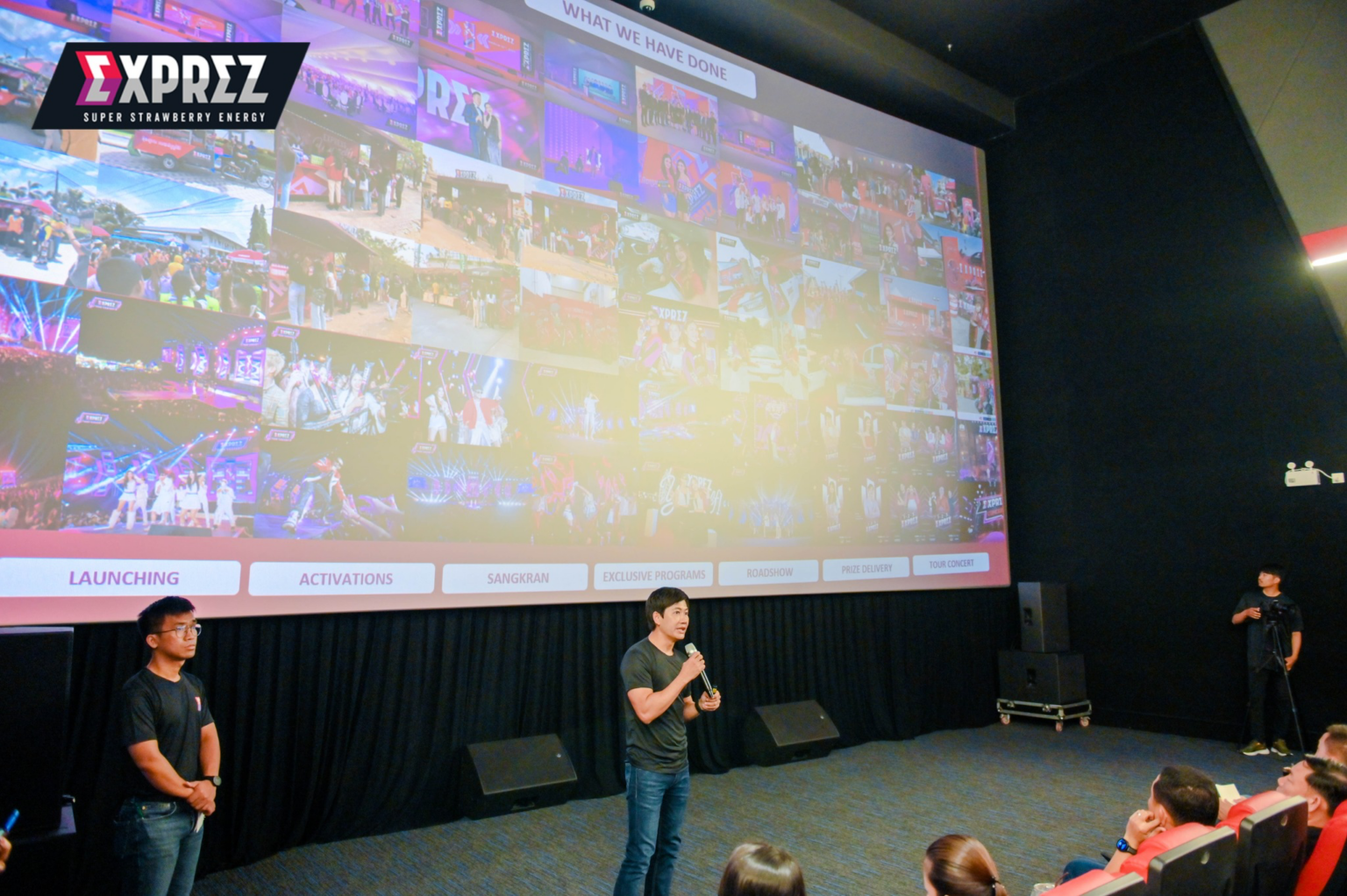 EXPREZ រសជាតិស្ត្រប៊ែរី ដបចំណុះ 500ml ឆ្ងាញ់ គុណភាពជឿជាក់ហ្មង